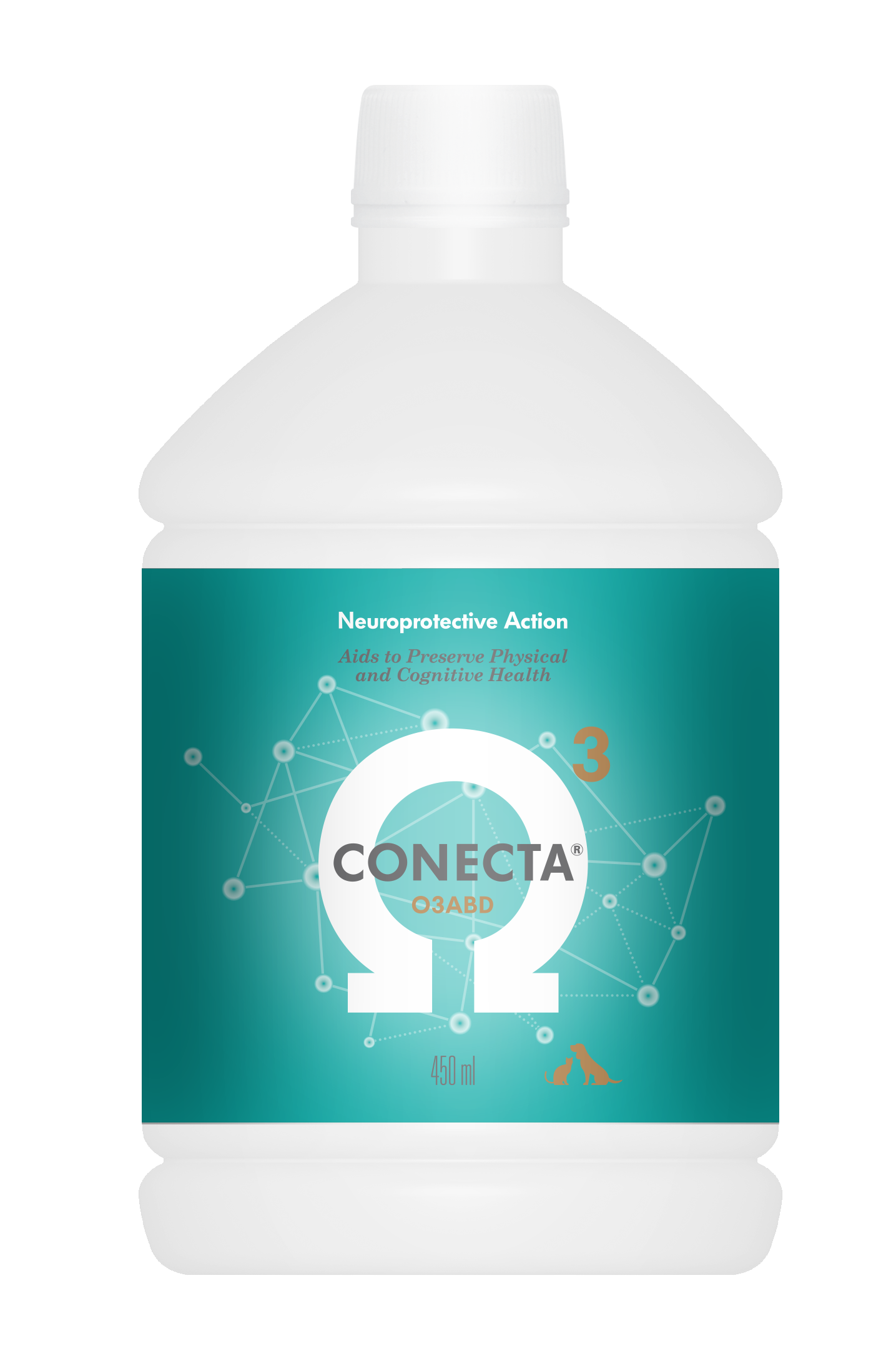 CONECTA® Plus 450 ml Solución oral para perros y gatos mayores – Bolypets